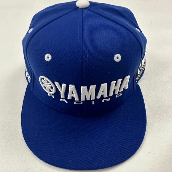 Yamaha | Accessories | New Yamaha Racing Blue Fitted Baseball Cap Hat ...